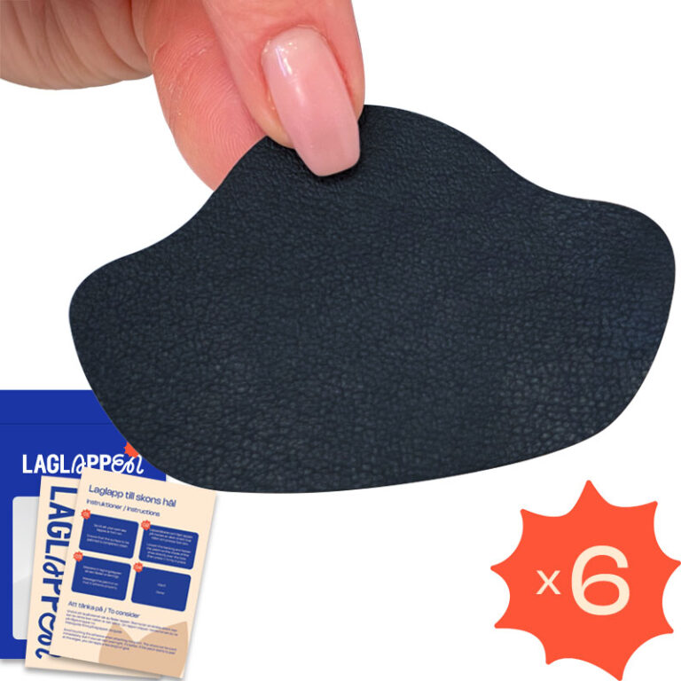Shoe Heel Lining Repair – Self-Adhesive Patches - Laglappen.co.uk