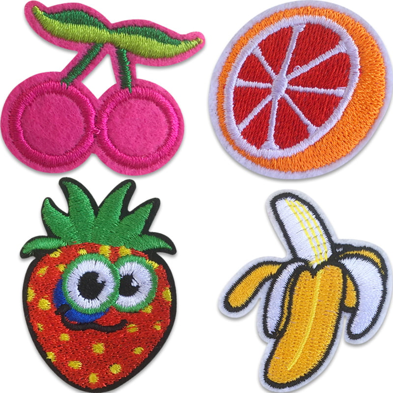Fruit & Berries Pack – Iron-on Patches - Laglappen.co.uk