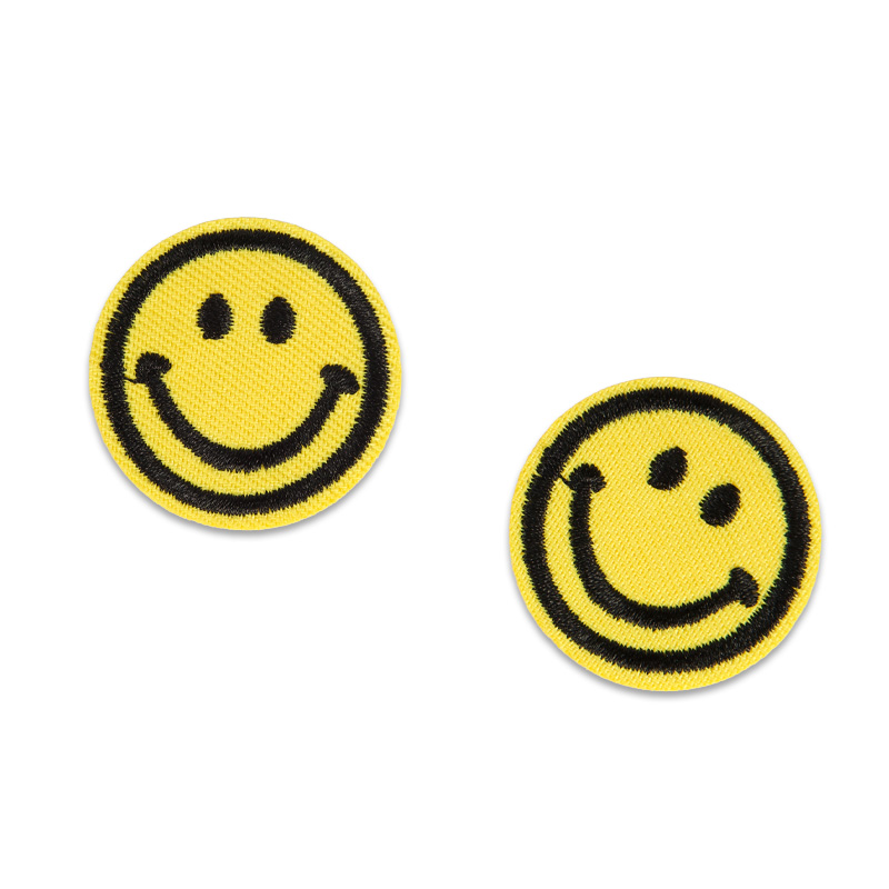Smiley Mini – Iron-on Patch - Laglappen.co.uk